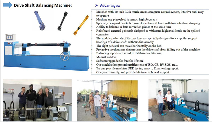 Propeller Shaft Cardan Shaft Drive Shaft Balancing Machines-Company ...
